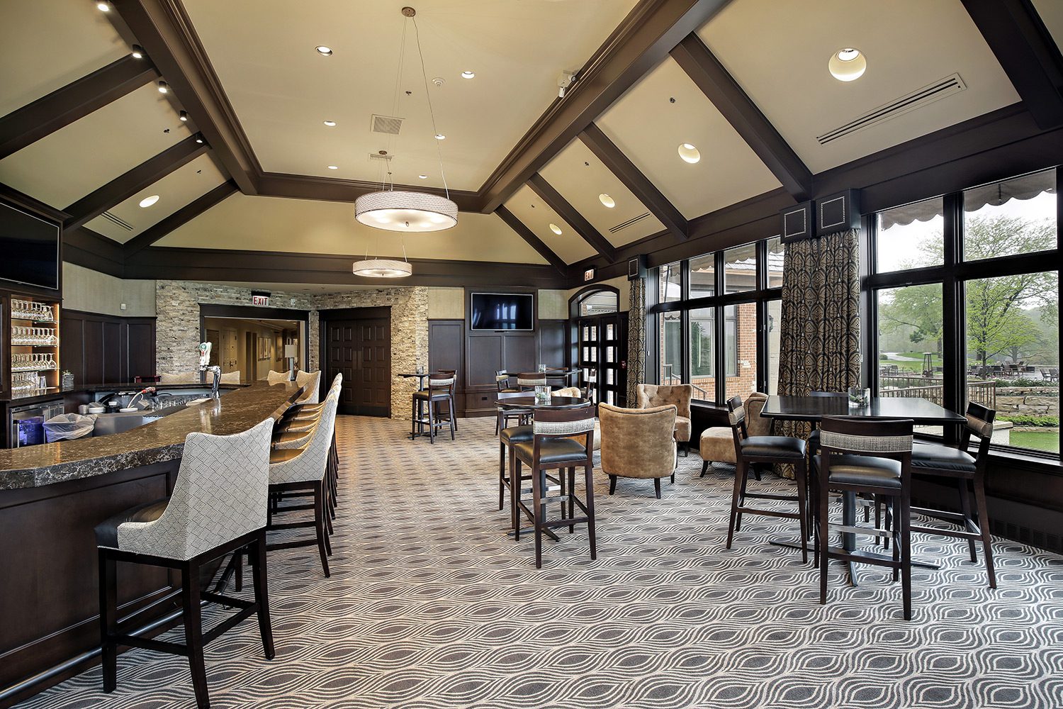 Refined Country Club Interior Design | Interior Enhancement Group