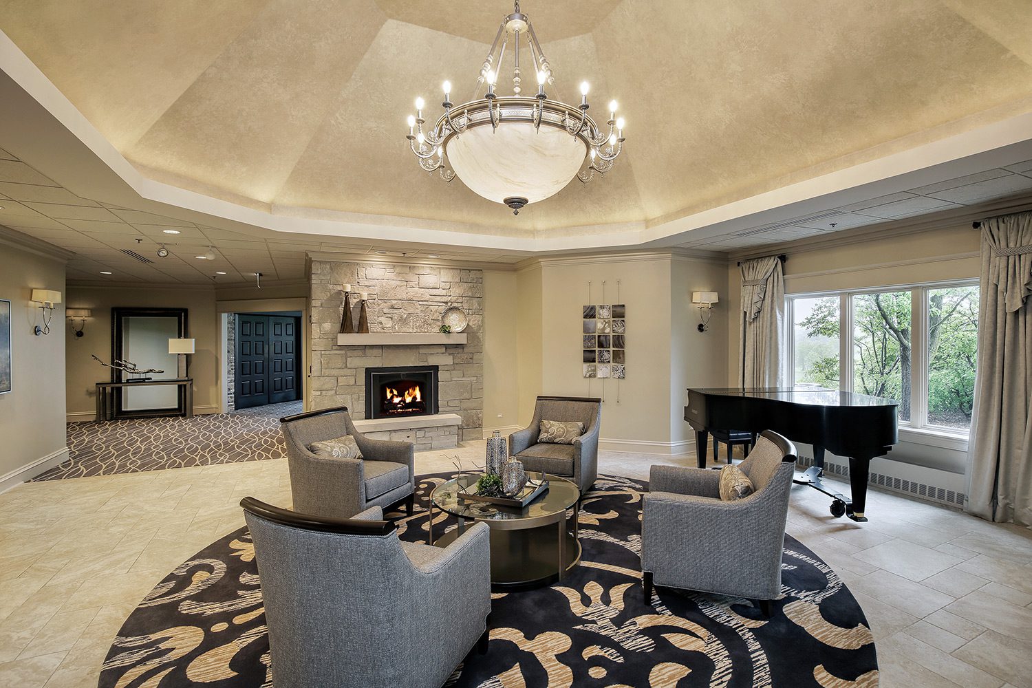 Refined Country Club Interior Design | Interior Enhancement Group