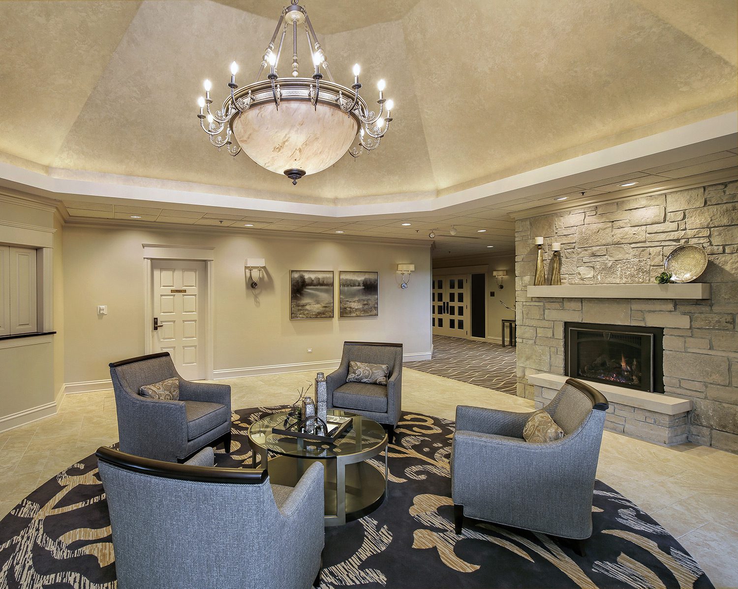 Refined Country Club Interior Design | Interior Enhancement Group